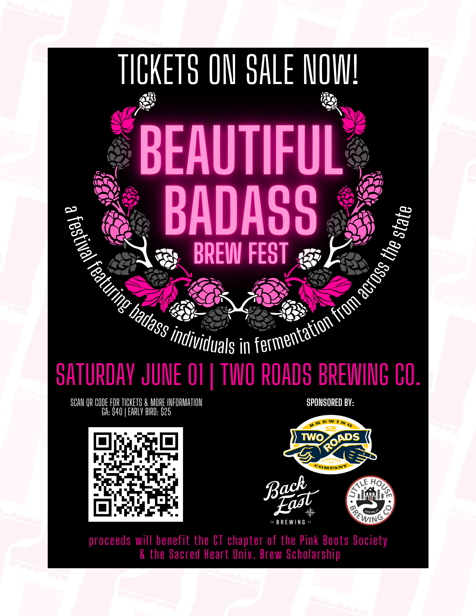 Beautiful Badass Brew Fest - Two Roads Brewing