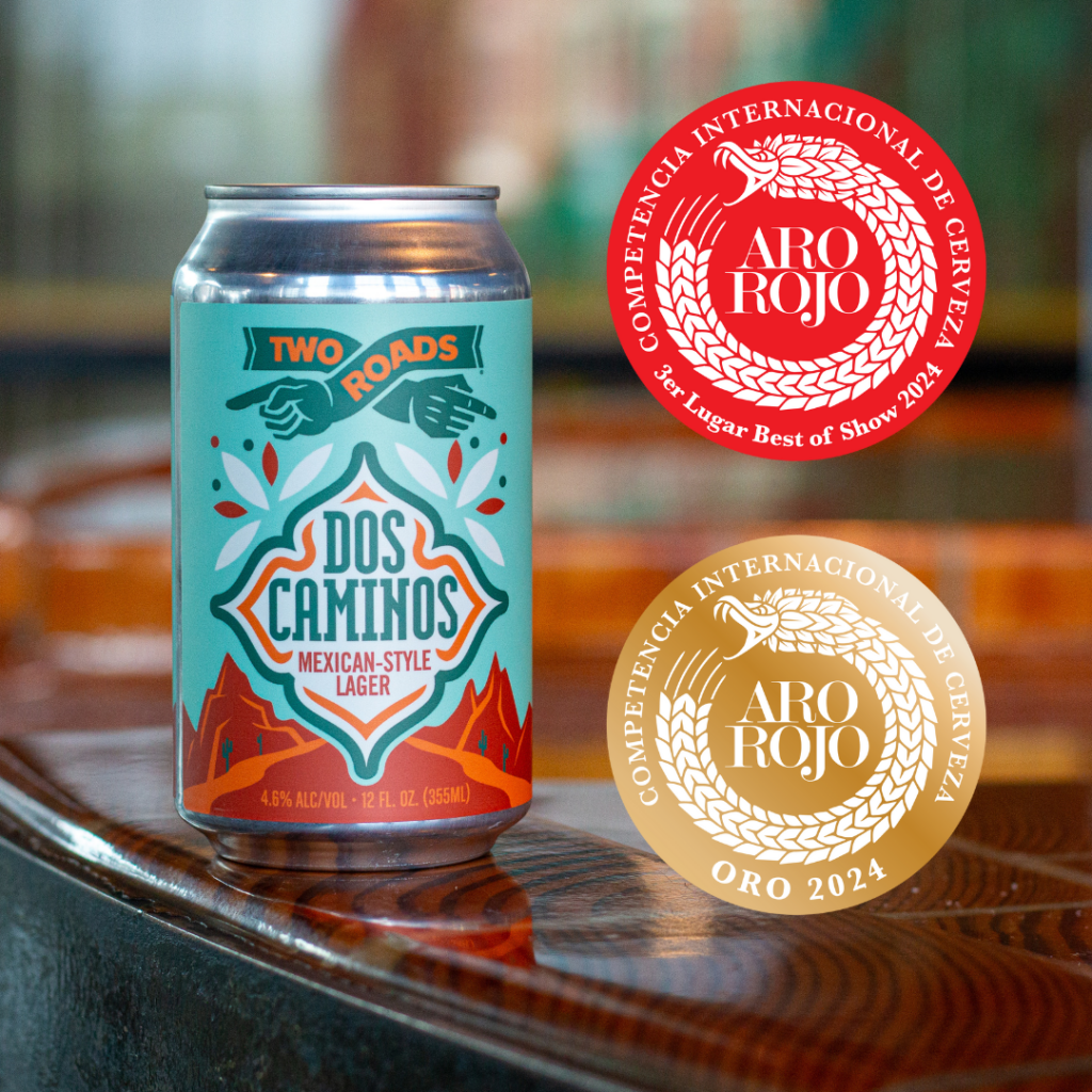 Two beers awarded medals at Aro Rojo Beer Competition - Two Roads Brewing