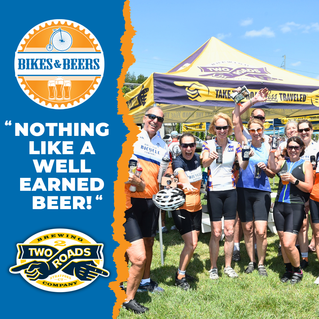 Bikes and Beers Stratford - Two Roads Brewing