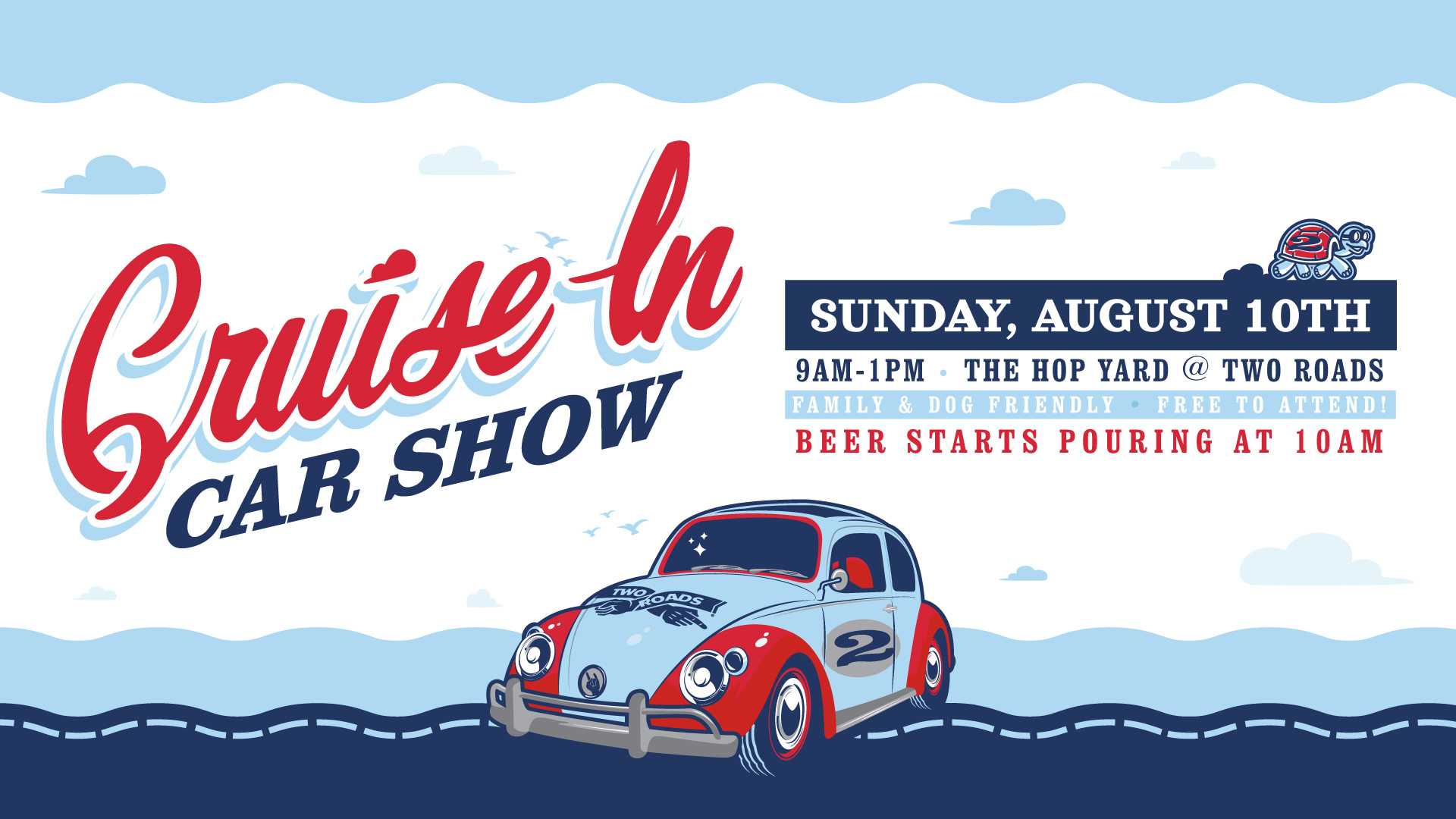 Cruise-In Car Show (Rain Date!) - Two Roads Brewing