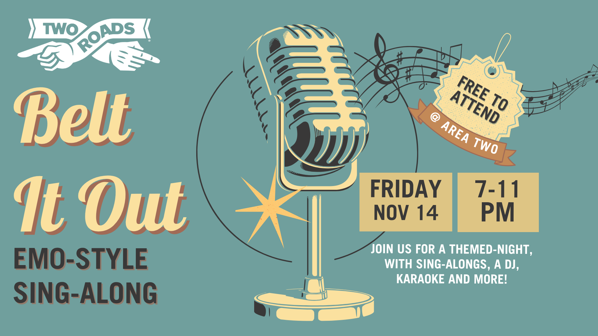 Belt It Out Emo Style - Two Roads Brewing